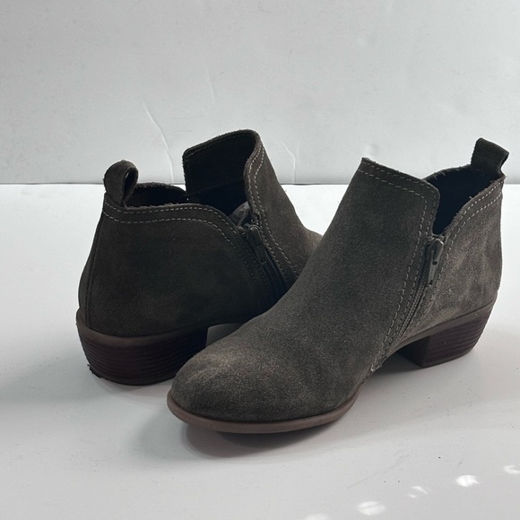 Diba | Shoes | Diba Layla Suede Bootie In Taupe | Poshmark